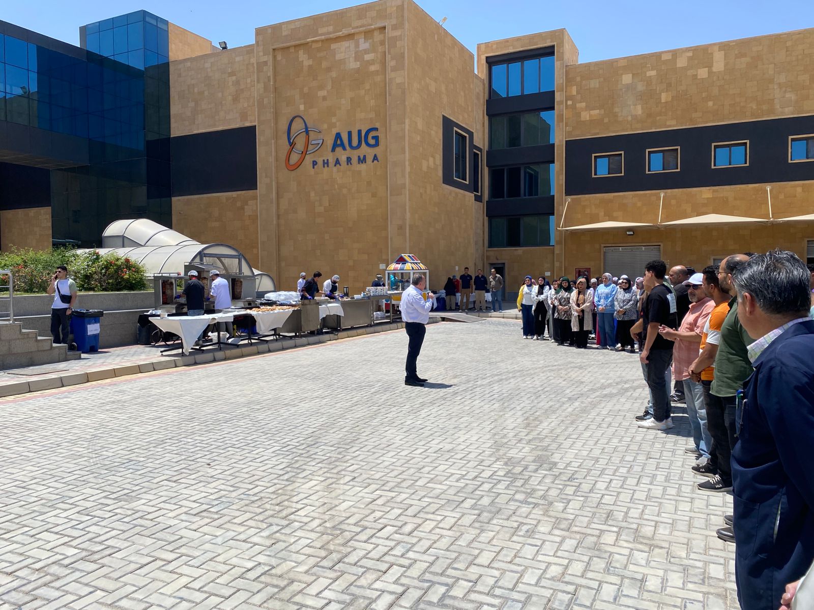 AUG Pharma Celebrates Manufacturing Facility workers - AUG Pharma